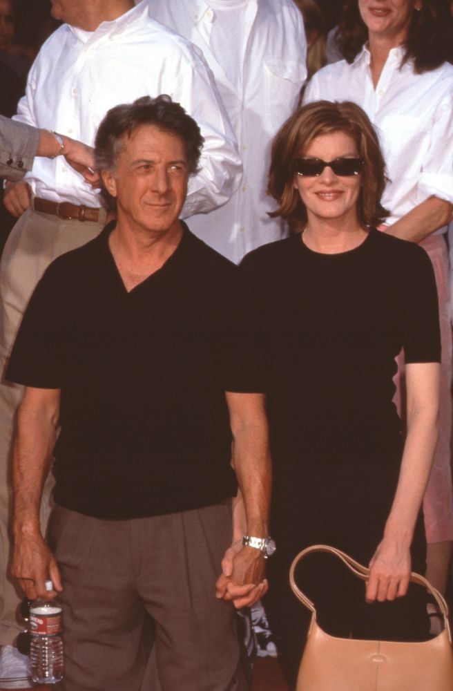 Dustin Hoffman And Rene Russo At Robert Daly & Terry Semel Hand And ...