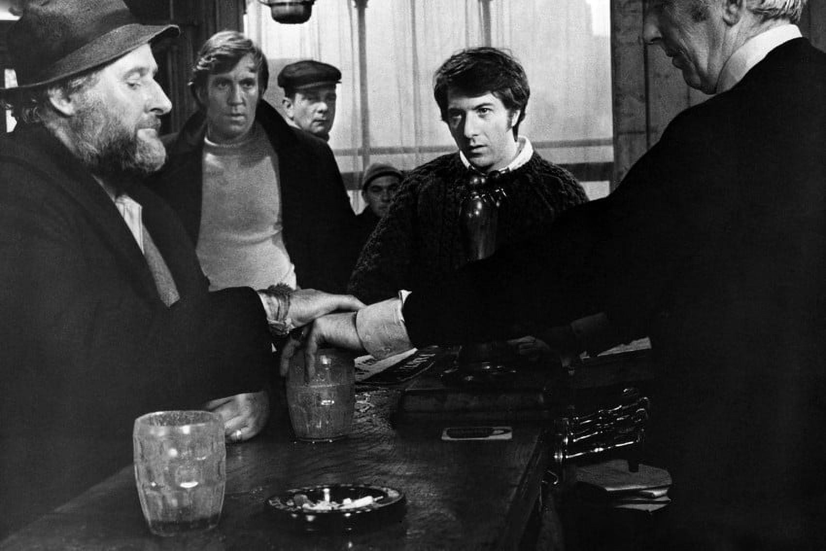 Dustin Hoffman Del Henney Robert Keegan and Peter Vaughn in Straw Dogs ...