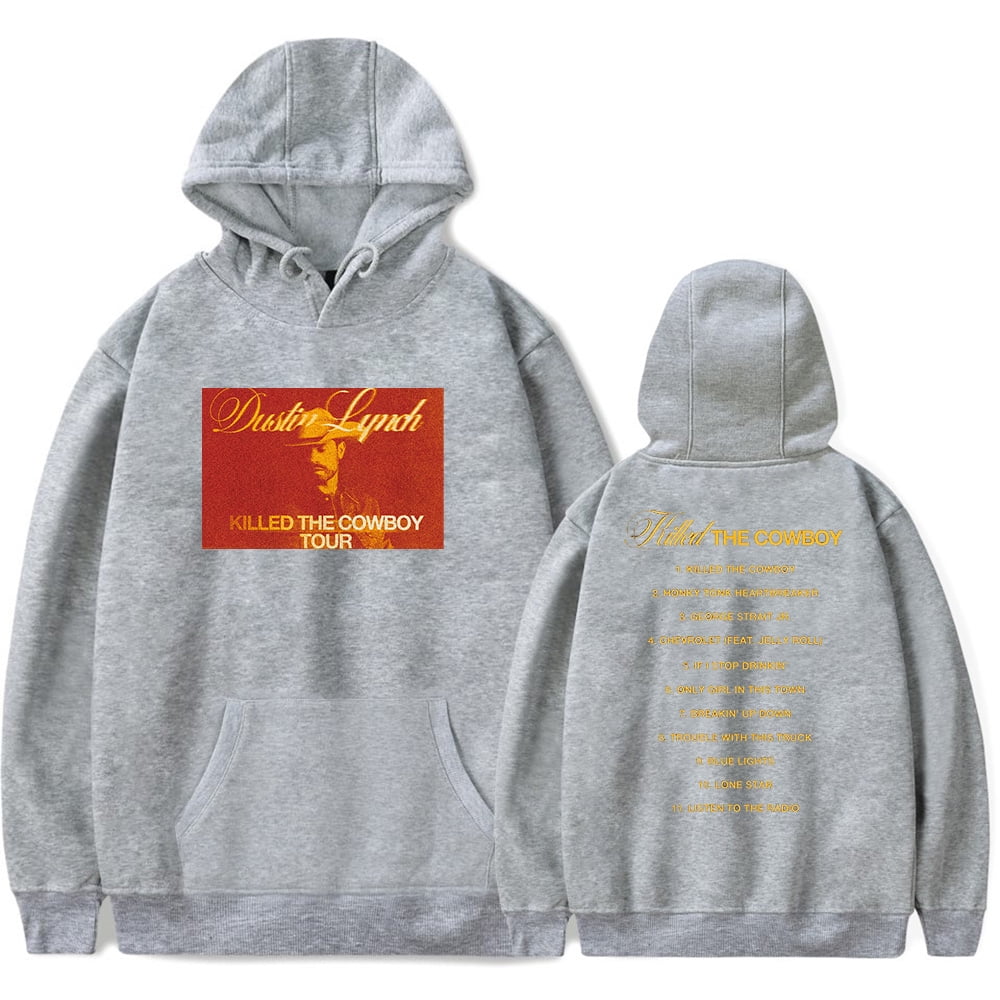 Dustin Lynch Killed The Cowboy Tour Merch Hoodies Winter Men/Women ...
