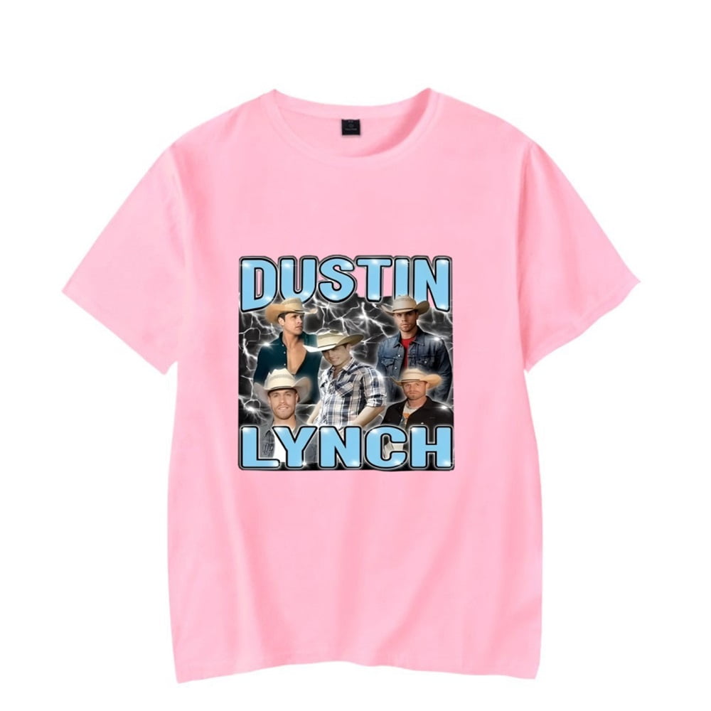 Dustin Lynch Merch T-Shirt Men Short Sleeve Women Funny Tee Unisex ...