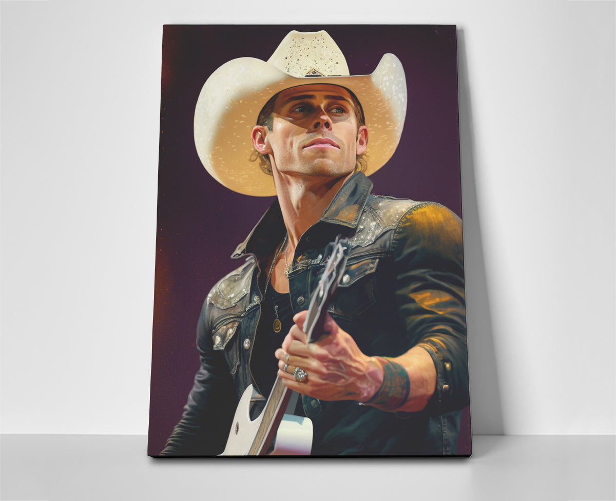 Dustin Lynch Poster or Wrapped Canvas - Walmart.com