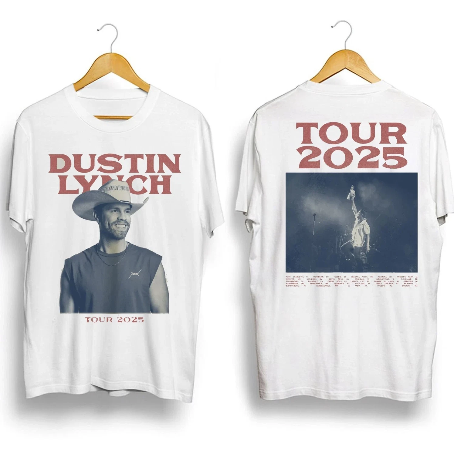 Dustin Lynch Tour 2025 Tee for fan, Dustin Lynch Tour 2025 Unisex T ...