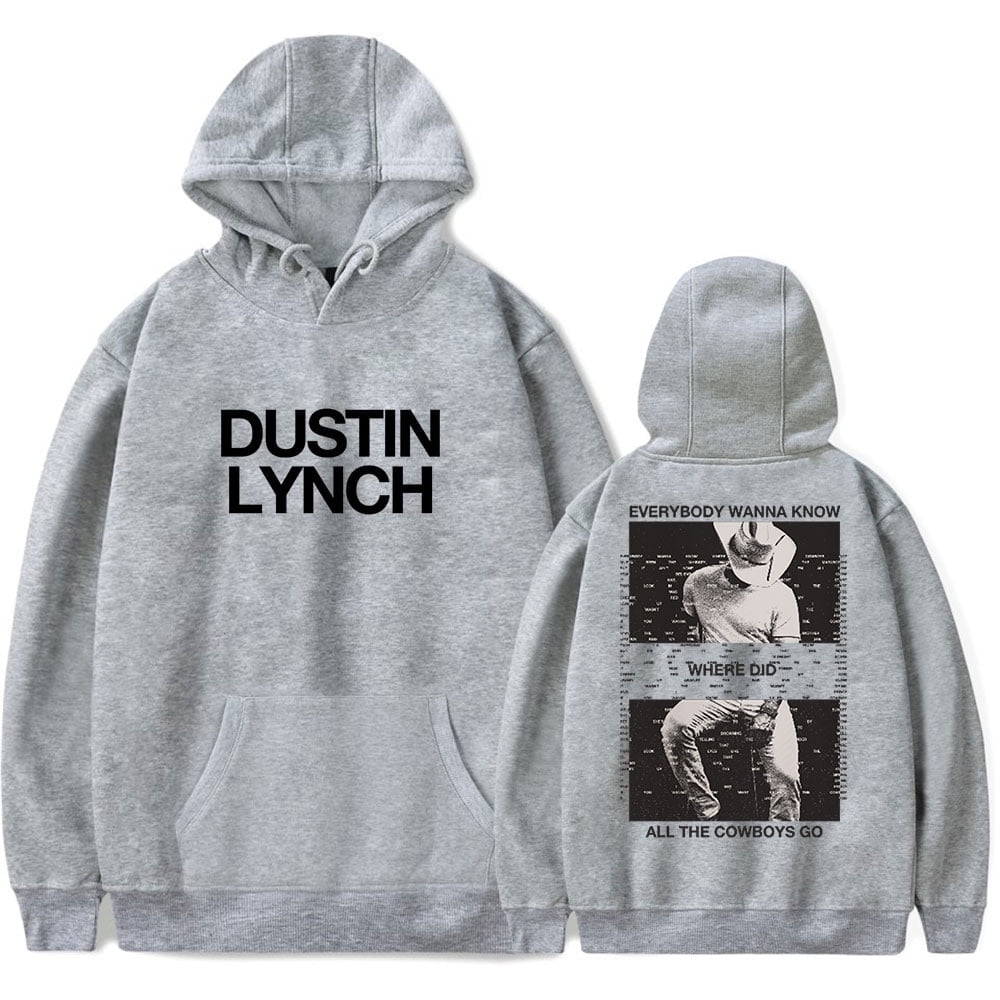 Dustin Lynch Where dld All The Cowboys Go Unisex fashion hoodie casual ...