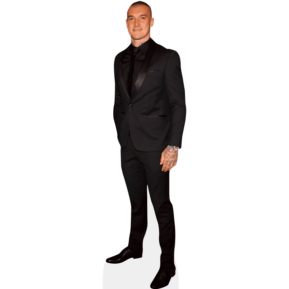 Dustin Martin (Black Outfit) Lifesize Cardboard Cutout Standee ...