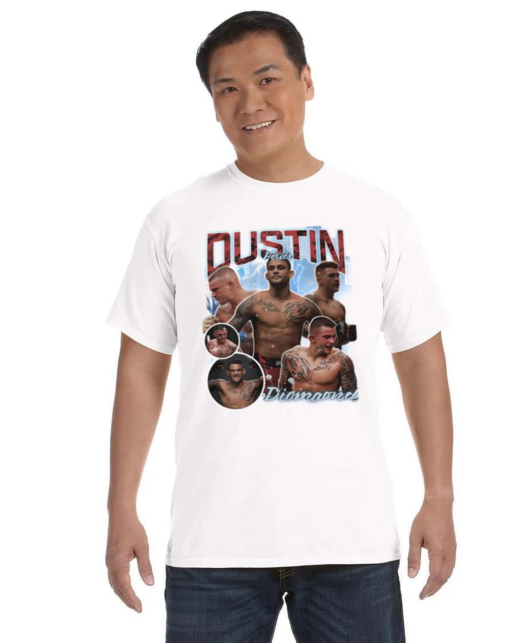 Dustin Poirier 90s Boxing MMA UFC Diamond Style Comfort Color T-Shirt ...