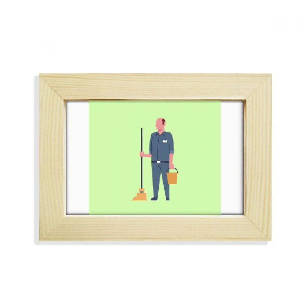 Dustman Janitor Binman Seiketsu Sanitation Desktop Decorate Photo Frame ...