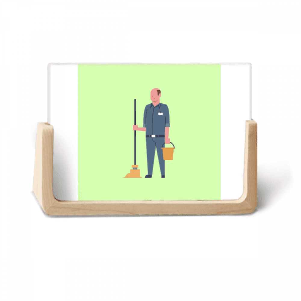 Dustman Janitor Binman Seiketsu Sanitation Photo Wooden Photo Frame ...
