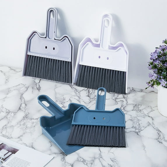 Dustpan And Brush Set, Mini Hand Sweeper, Desktop Cleaning Tool, Small ...