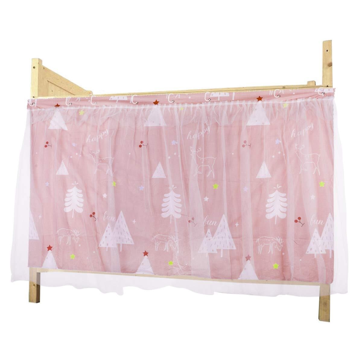 Dustproof Bed Canopy Single Sleeper Bunk Bed Curtains Dormitory ...