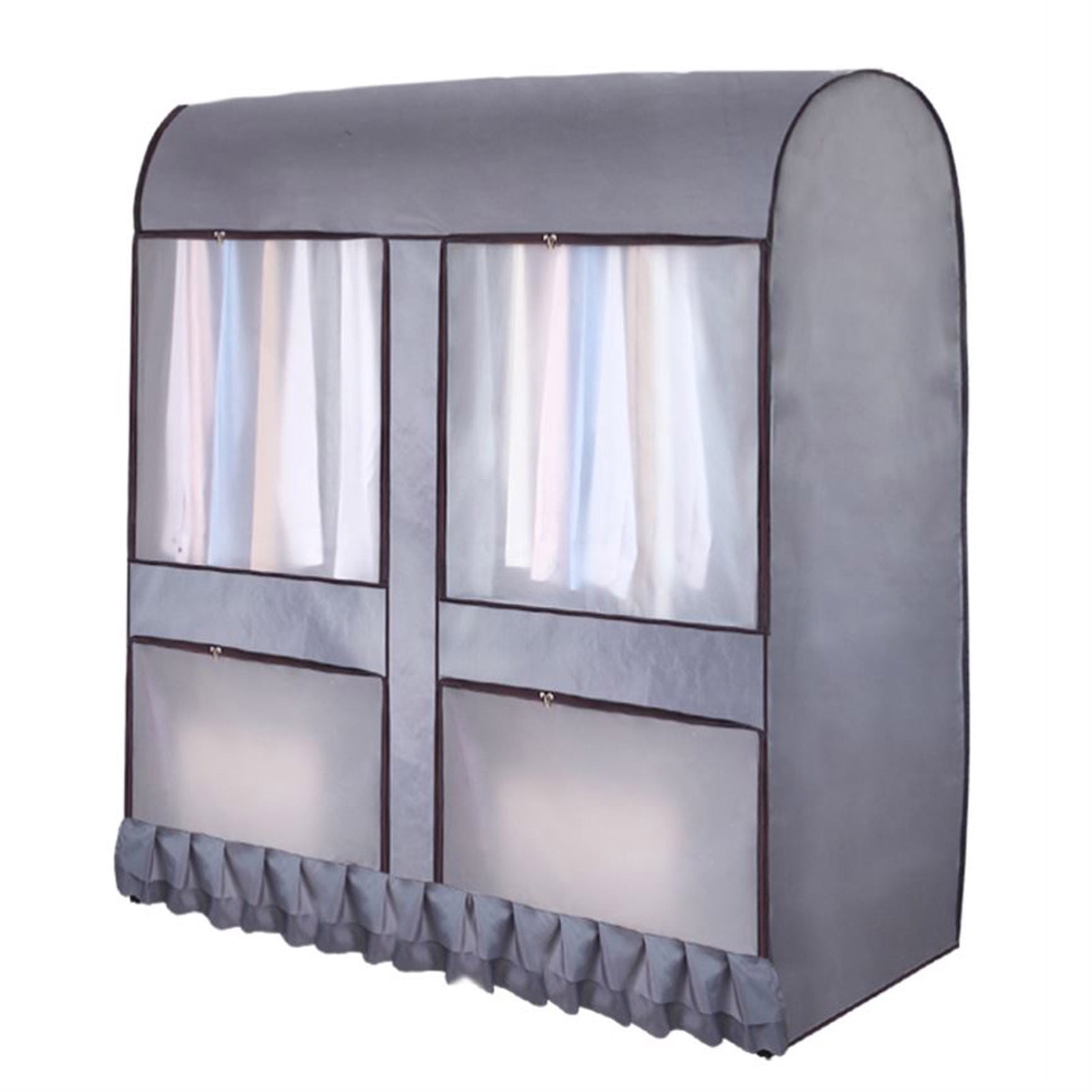 Dustproof Garment Rack Cover Large Capacity Clothing Rack Protector ...