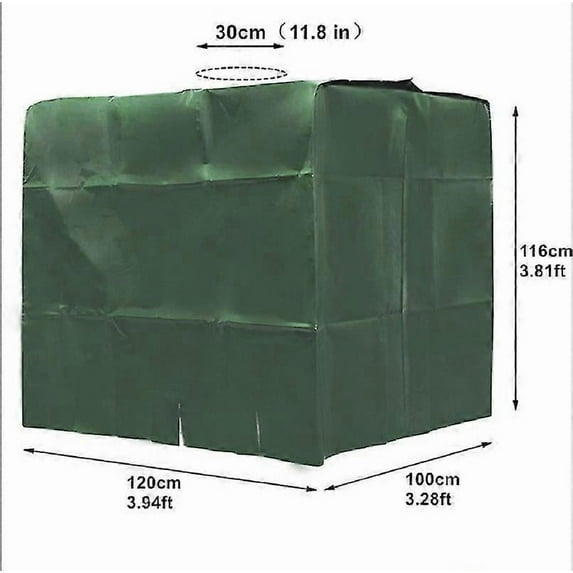 Dustproof Guard Water Tank Dust Cover 1000l Ibc Hood Cover Container ...