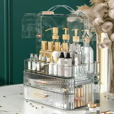 Makeup Organizer, Skin Care Organizers and Storage Box with Drawers for ...