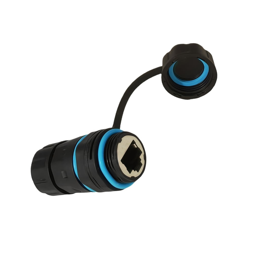 Dustproof RJ45 Female Coupler CAT6 Ethernet Connector IP68 for ...