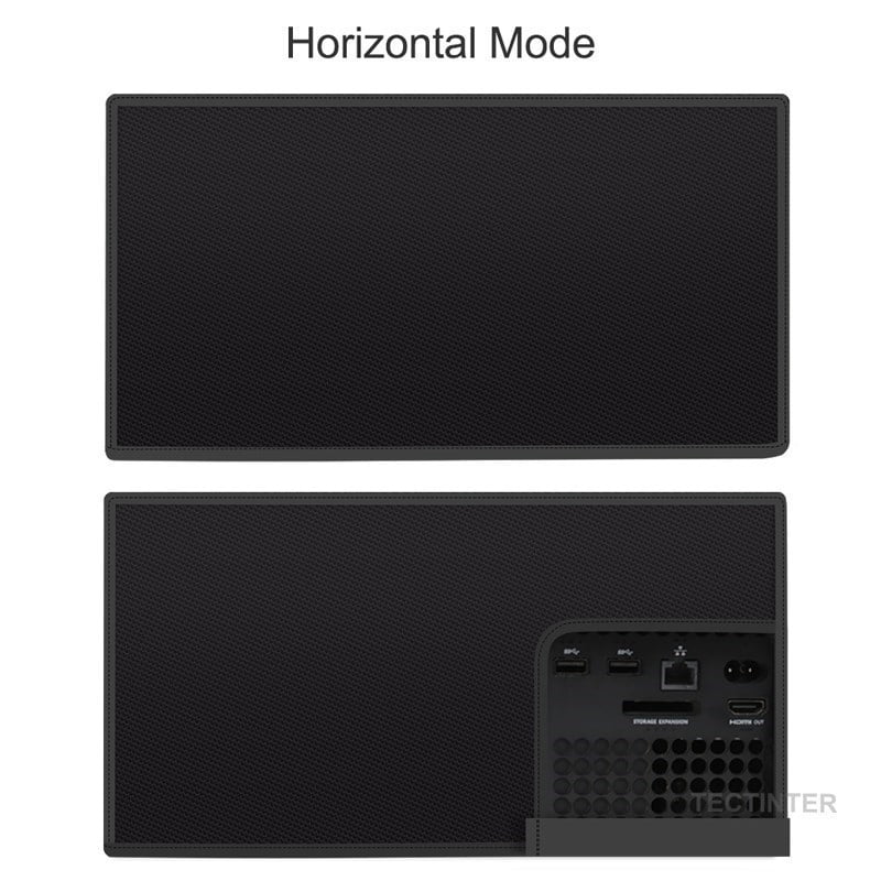 Dustproof Soft Cover for Xbox Series X Console, Horizontal and Vertical ...