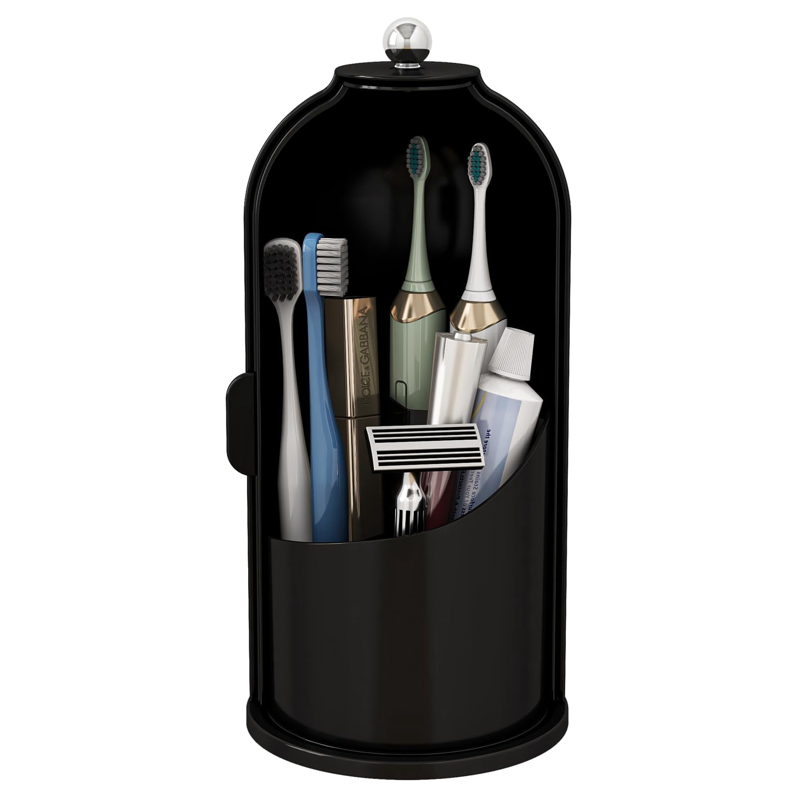 Dustproof Toothbrush Holders With Cover Rotating Electric And Holder ...