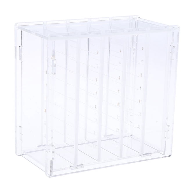 Dustproof Transparent Acrylic 5 Layers False Eyelash Extensions Display ...