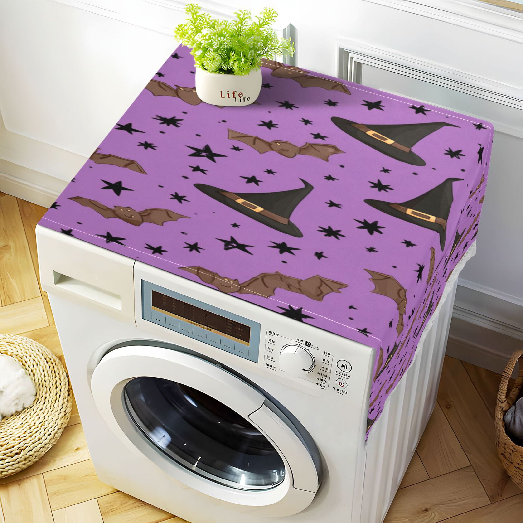 Dustproof Washing Machine Cloth Washer and Dryer Top Covers, Fridge ...