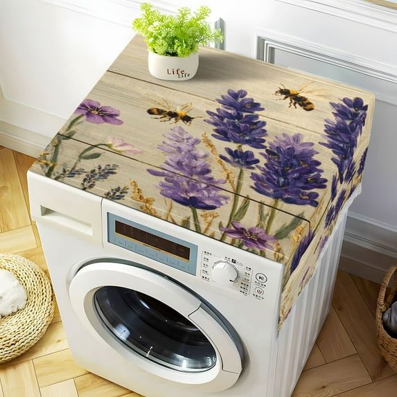 Dustproof Washing Machine Cloth Washer and Dryer Top Covers, Fridge ...