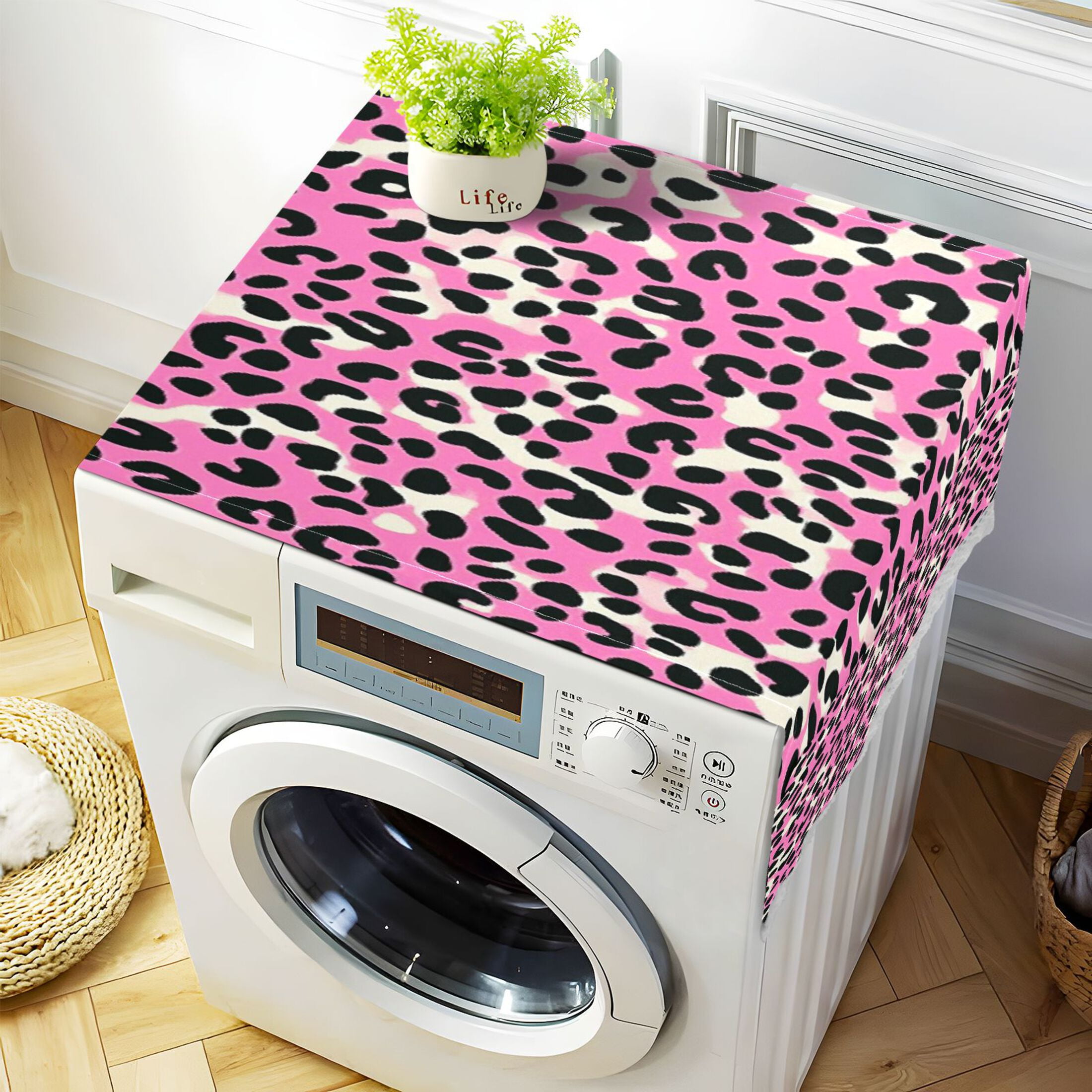 Dustproof Washing Machine Cloth Washer and Dryer Top Covers, Fridge ...