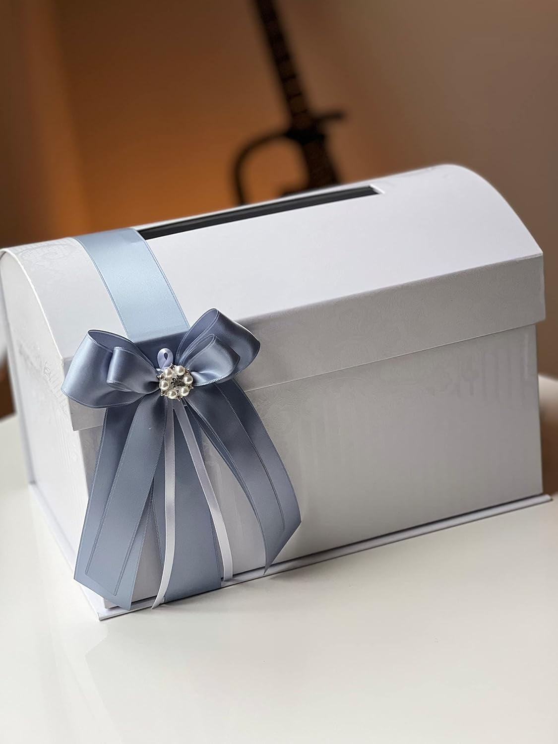 Dusty Blue Wedding Accessories, Flower Girl Basket, Ring Bearer Pillow ...