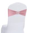 Dusty Pink 30 Pack Spandex Chair Sashes Universal Elastic Ties for ...