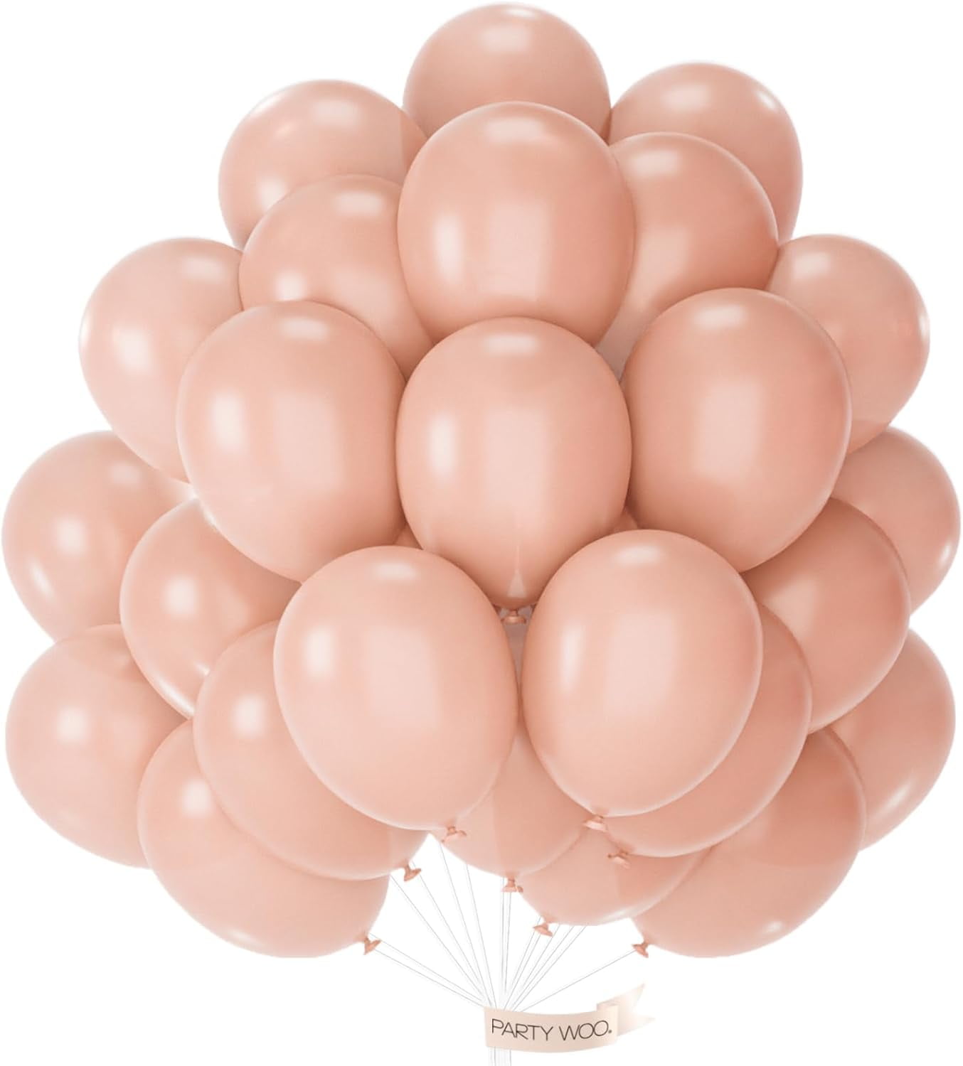 Dusty Pink Balloons 50 pcs 12 Inch Blush Pink Dusty Rose Latex Helium ...