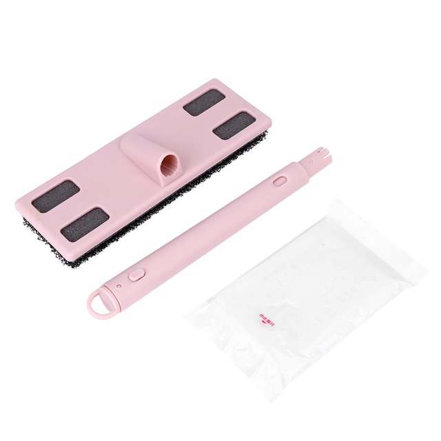 Dusty Pink Screen Window Cleaning Brush Tool with Wet Tissues ...