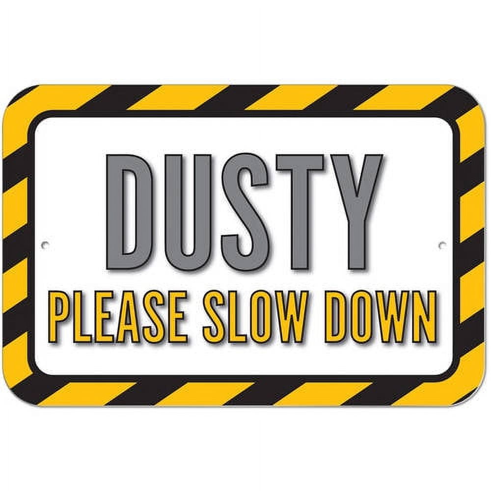Dusty Please Slow Down Sign - Walmart.com