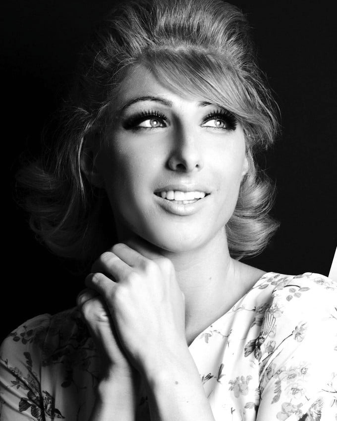 Dusty Springfield Beautiful B/W Studio Glamour Portrait 1960's 24x36 ...