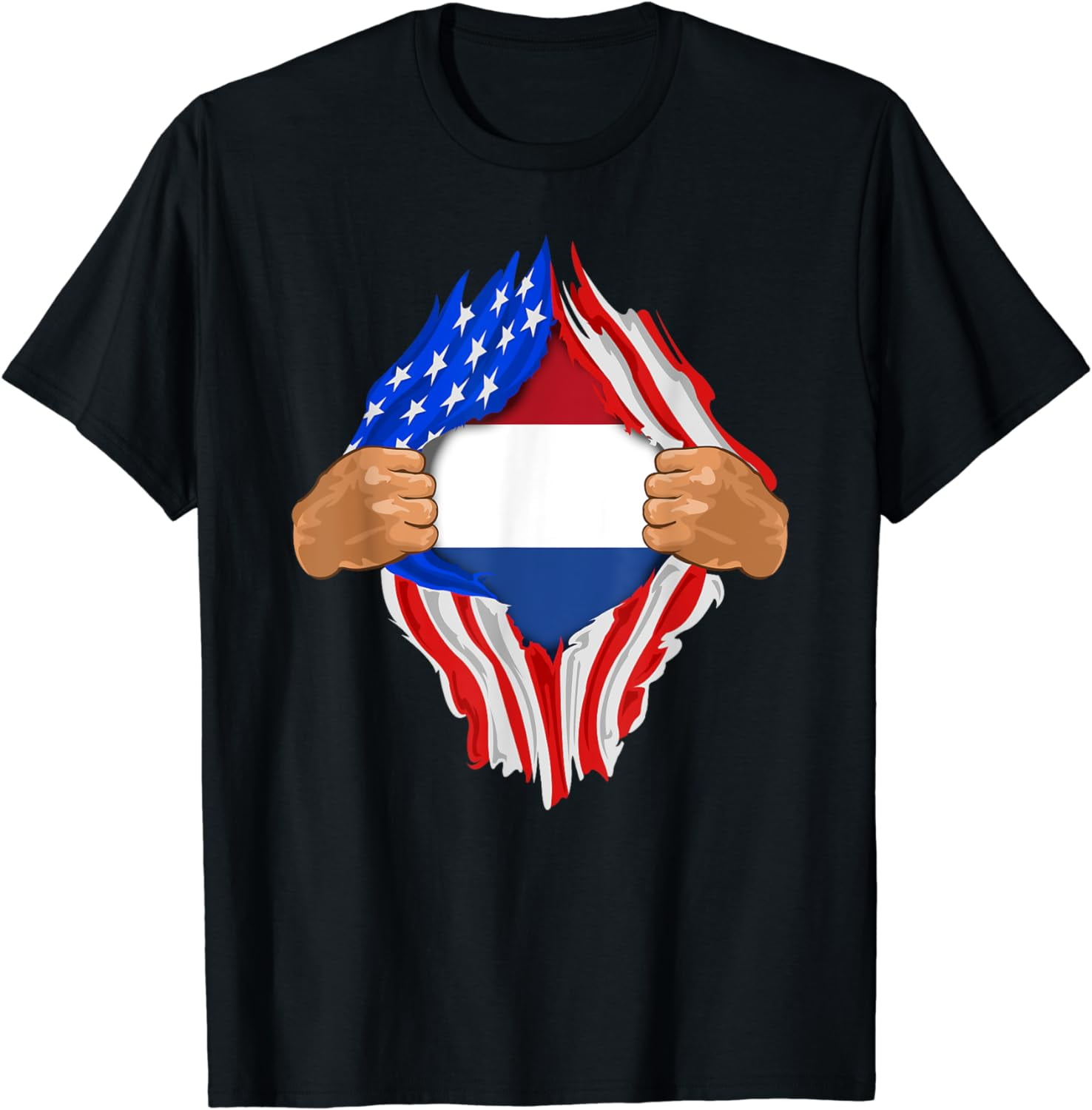 Dutch Blood Inside Me | The Netherlands Flag Gift T-Shirt - Walmart.com