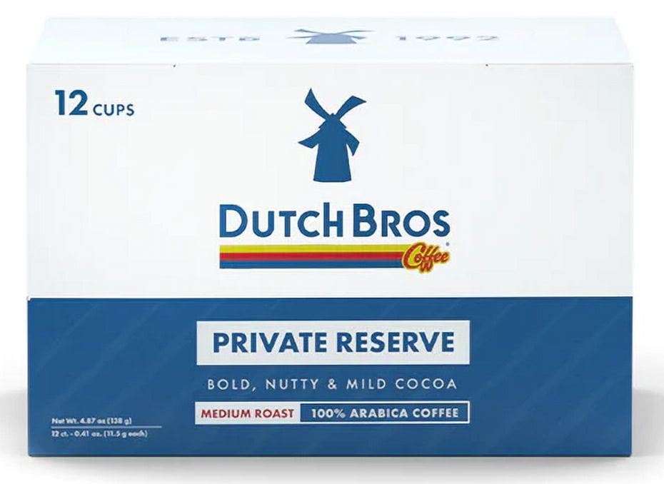 Dutch Bros Coffee K Cups Single Serve 12 Pack - Walmart.com