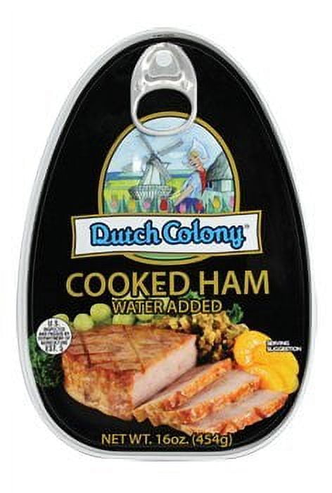 Dutch Colony Precooked Meat, Cooked Ham 16oz Can (Pack of 3) - Walmart.com