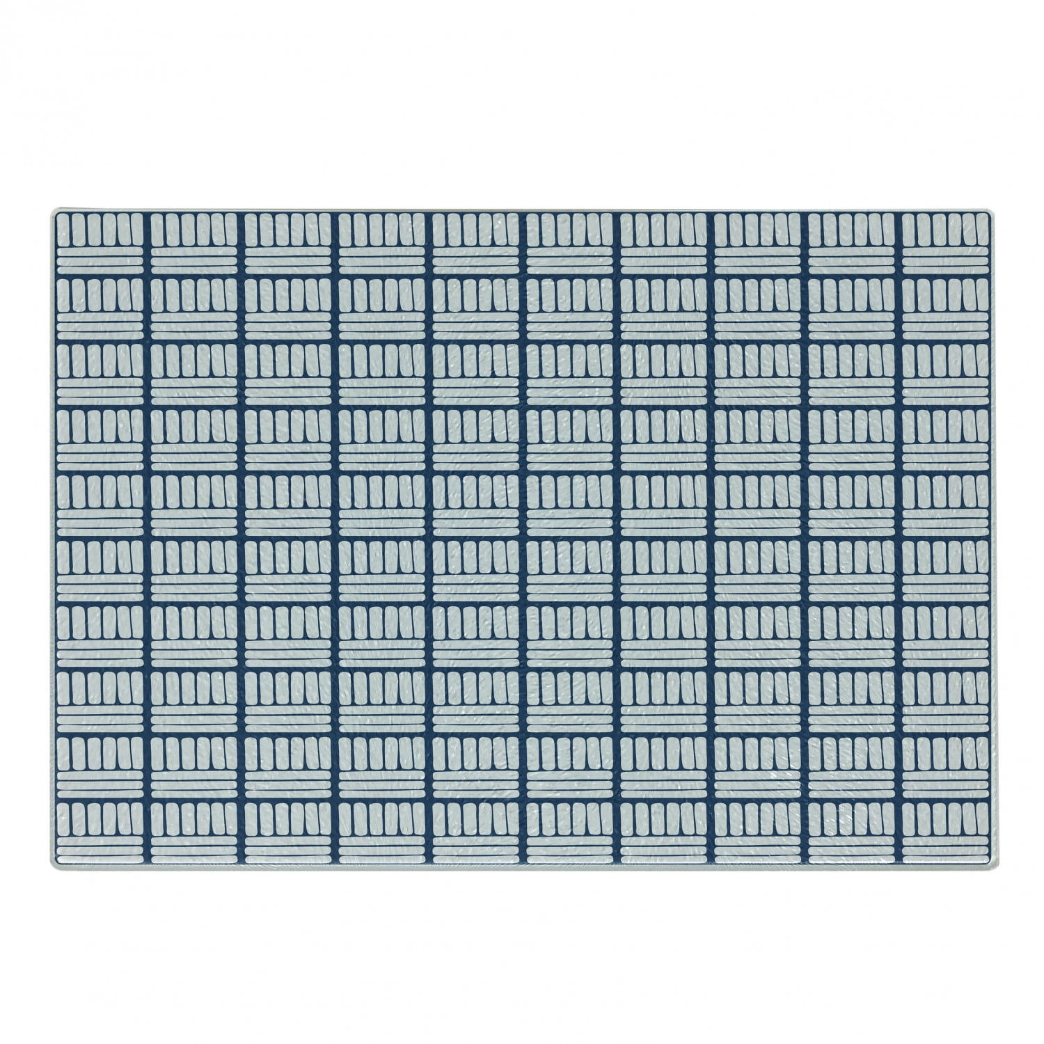 Dutch Cutting Board, Hand Drawn Stripes Delft Pattern Traditional ...