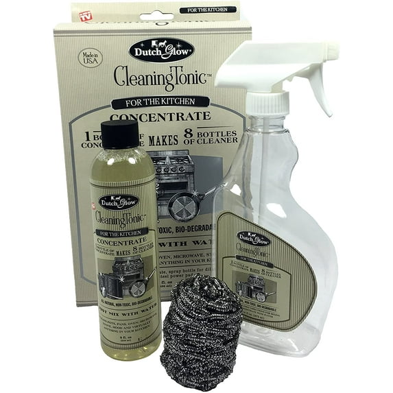 Dutch Glow Degreaser Cleaning Tonic Kit with Spray for Stove and ...