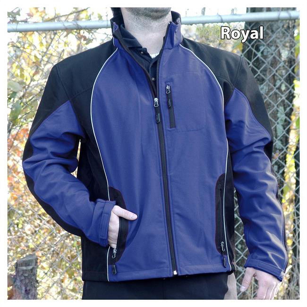Dutch Harbor Gear SS604-M Lofall Reflective Soft Shell Jacket, Royal ...