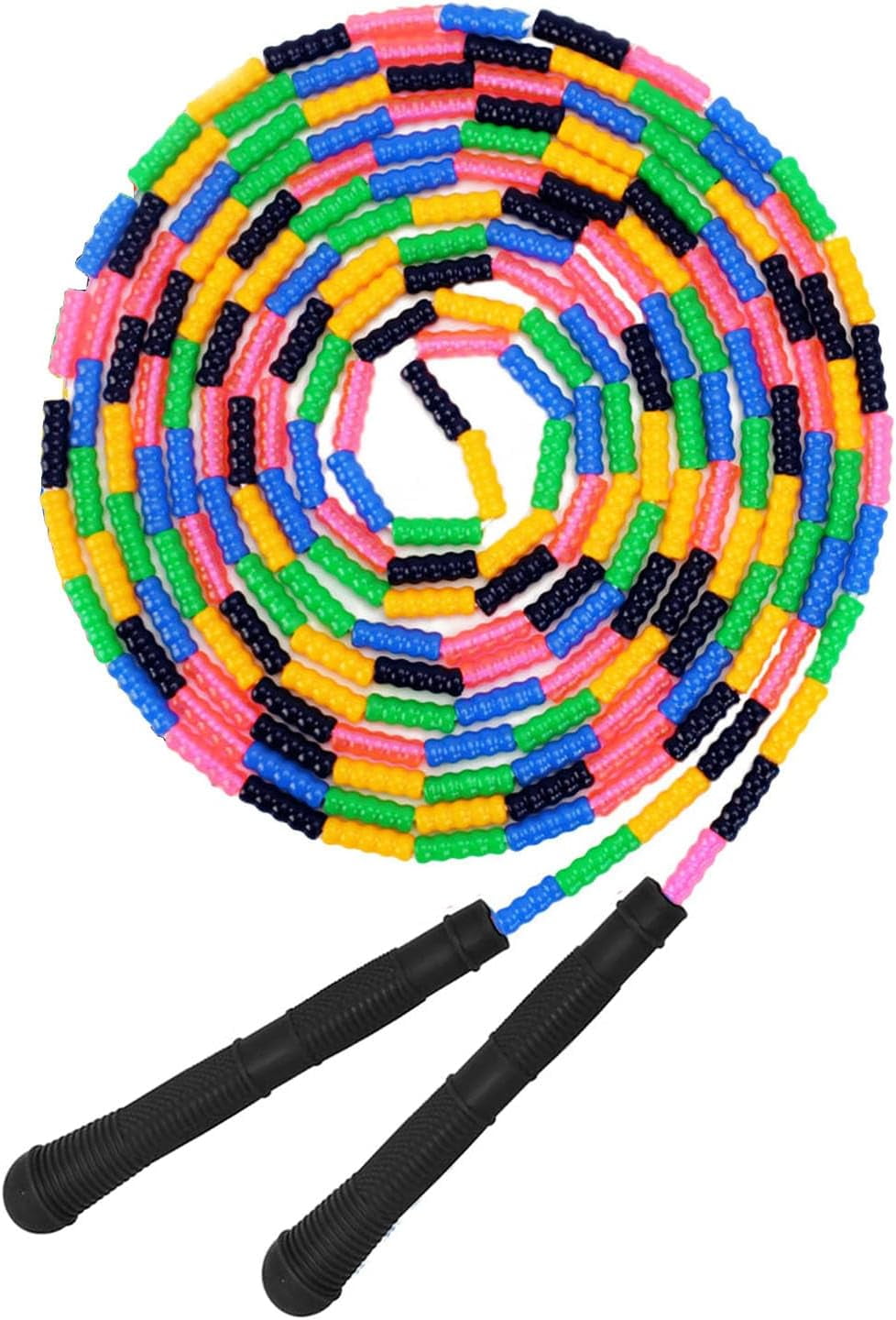 Dutch Jump Rope, Long Soft Beaded Jump Rope, Adjustable Segmented ...