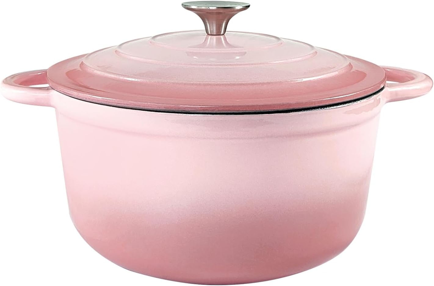 Dutch Oven,Cast Iron Dutch Ovens,Dutch Oven Pot with Lid,3 QT Enamel ...