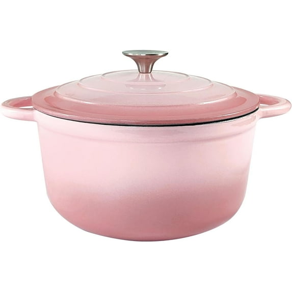 Dutch Oven,Cast Iron Dutch Ovens,Dutch Oven Pot with Lid,3 QT Enamel ...