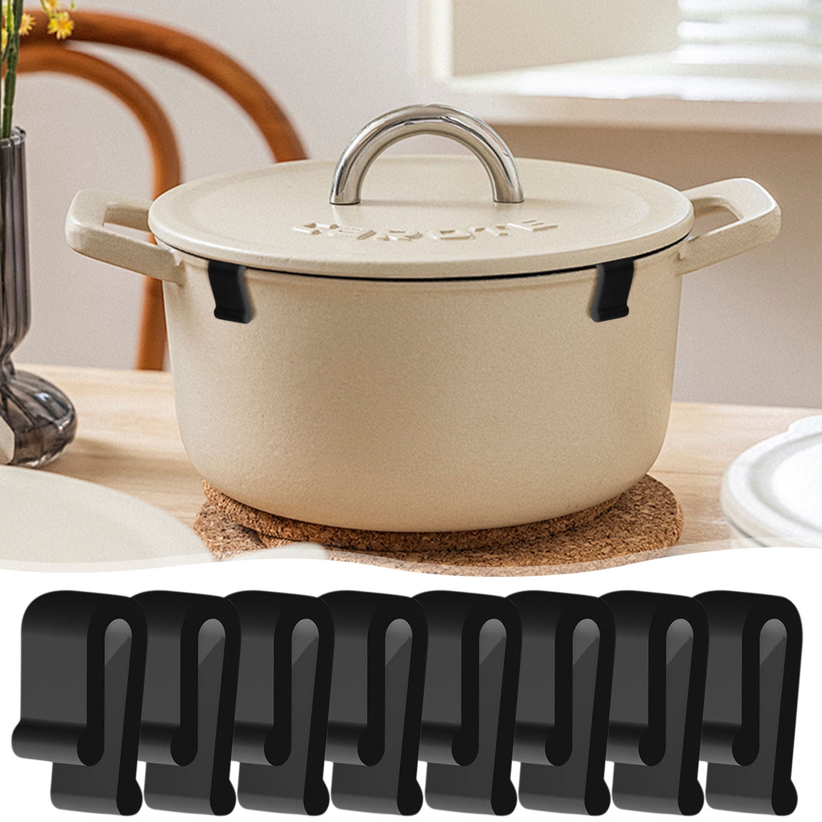 Dutch Oven Lid Protector Clips - 8x Oven Lid Lifter | Cookware ...