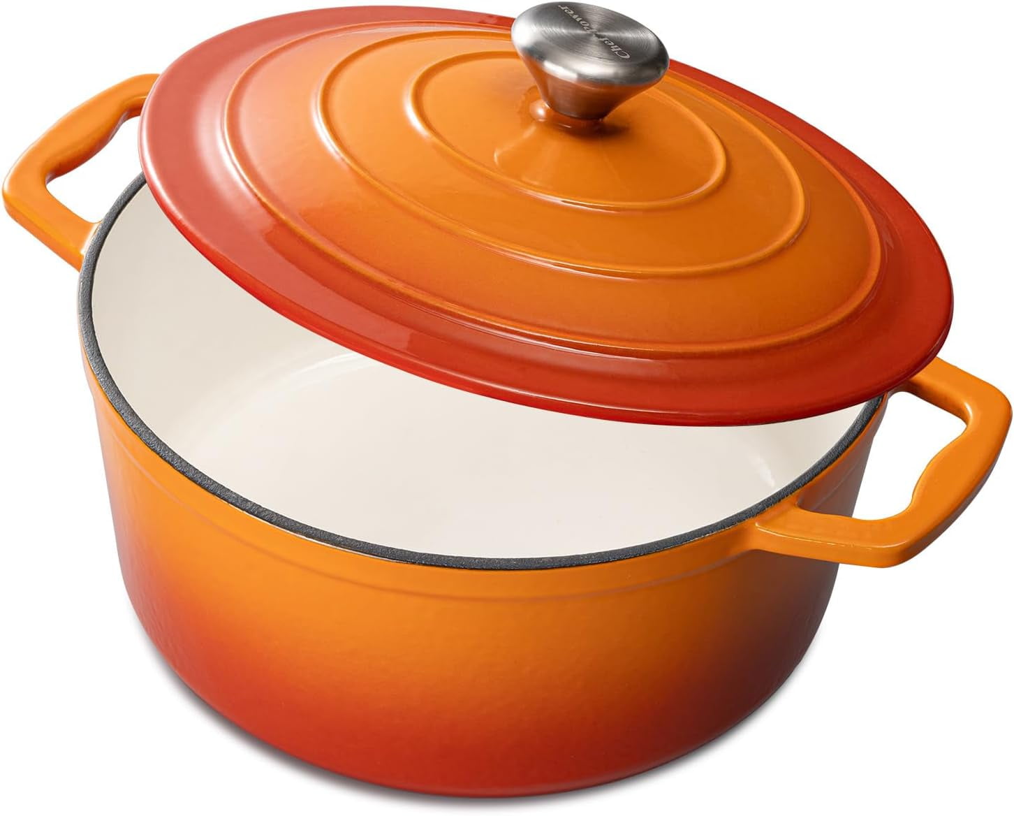 Dutch Oven Pot with Lid 5QT, Enameled Cast Iron Dutch Oven for Bread ...