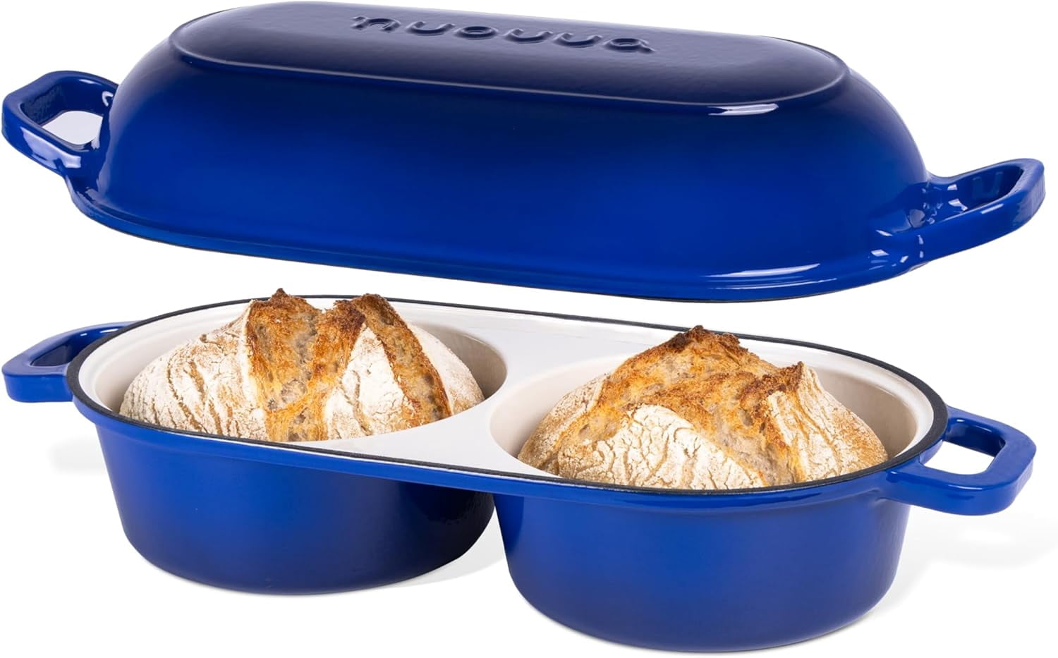 Dutch Oven For Sourdough Bread Baking – Enamelled Cast Iron Bread Loaf ...