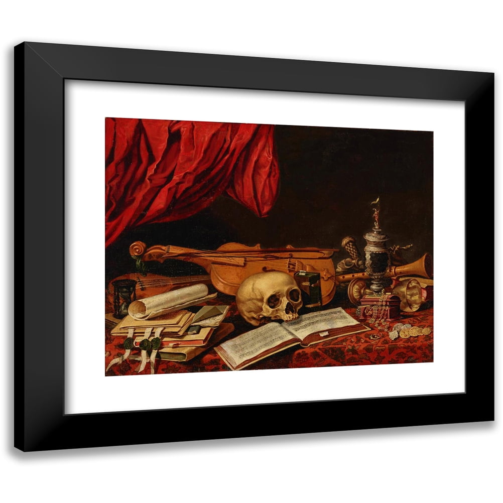 Dutch School 24x20 Black Modern Framed Museum Art Print Titled ...
