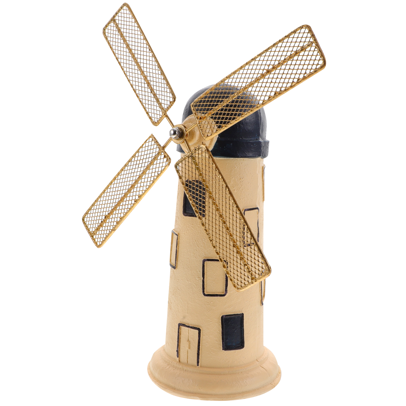 Windmill Ornament Desktop Model Resin Plushies Cute Models Adorn ...