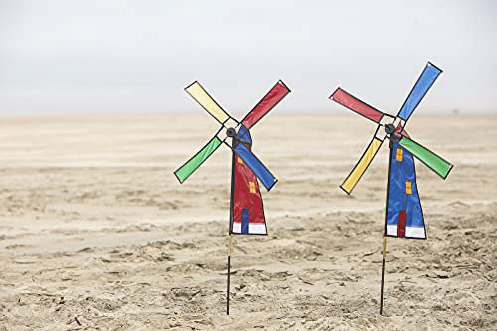 Dutch Windmills Spinning Garden Décor Blue Wind Fairys Dutch Windmill ...