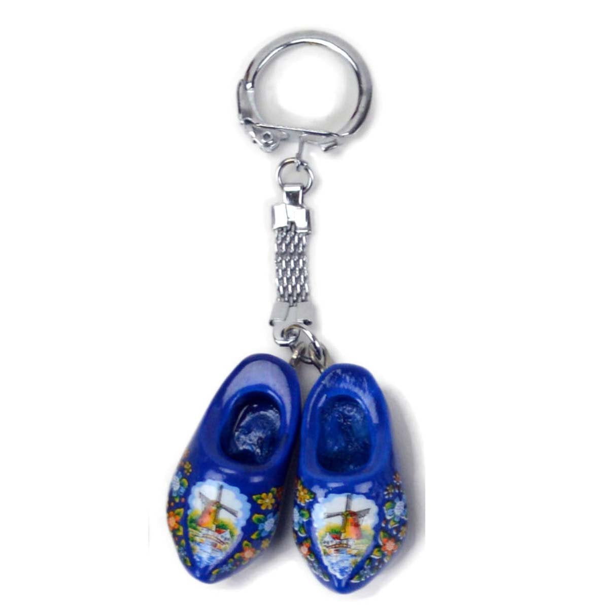 Dutch Wooden Shoes Keychain Natural - Walmart.com