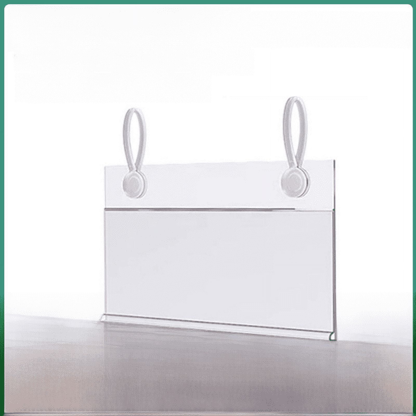 Dutchman Plastic Profile Supermarket Plastic Tag Card Shelf Binaural ...