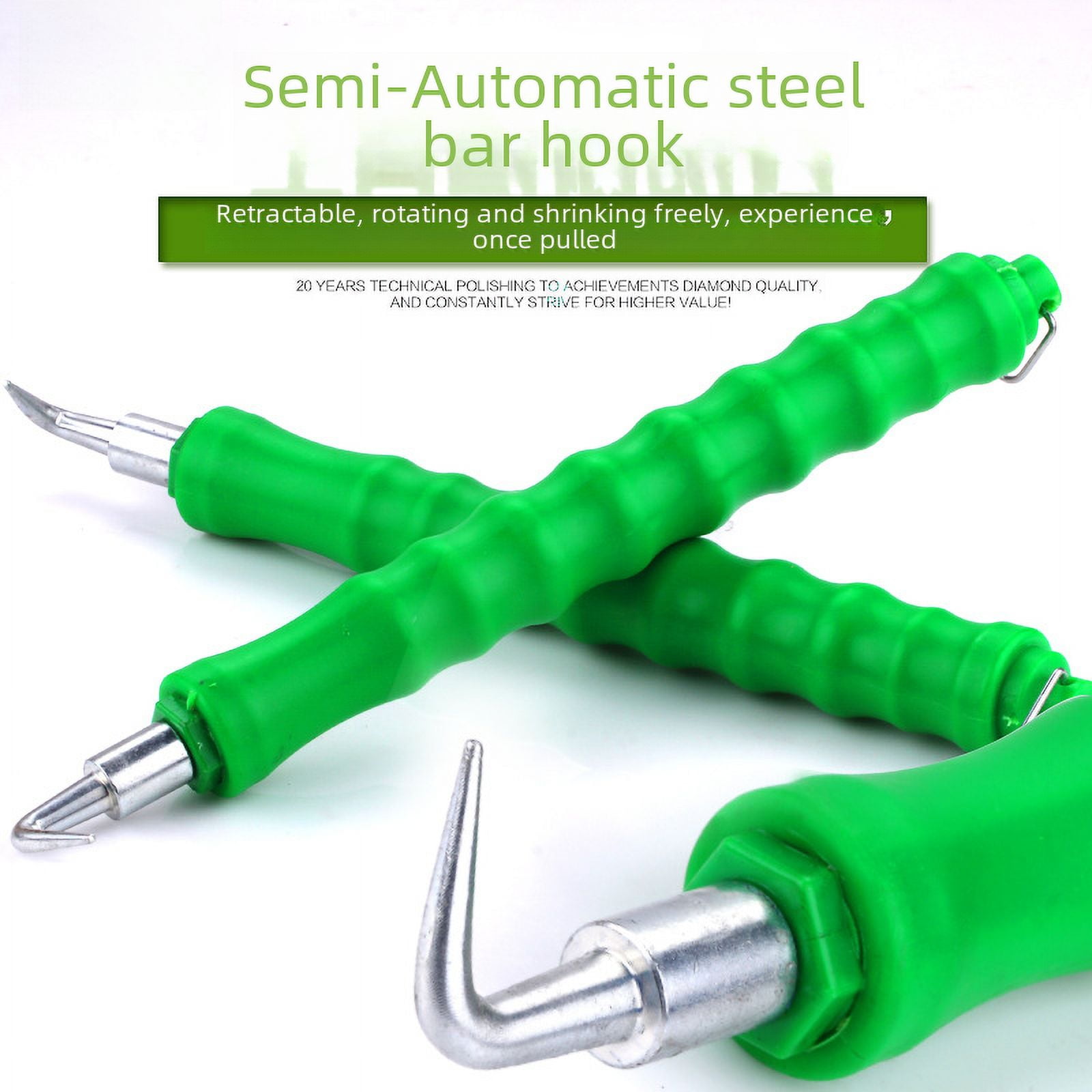 Dutchman Semi-automatic Steel Bar Hook Direct Pulling Binding Artifact ...