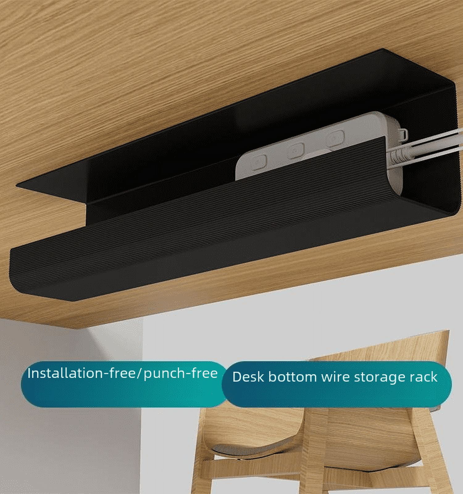 Dutchman Wire Storage Rack Under Table Efficient Cable Management ...