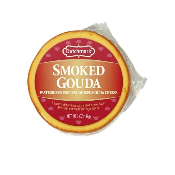 Dutchmark Refrigerated Smoked Gouda Cheese Plastic Vacuum Pack, 7 oz ...