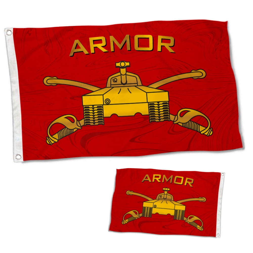 Dutern Double Sided Armor Flag Military Flag Banner 3 Ply with Brass ...